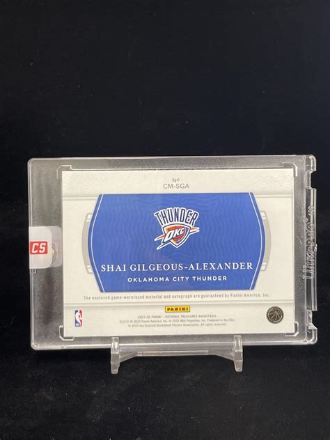 2021 22 Panini National Treasures 亚历山大 【鸾翼代卖】朱脚 国宝 雷霆 亚历山大 大窗colossal