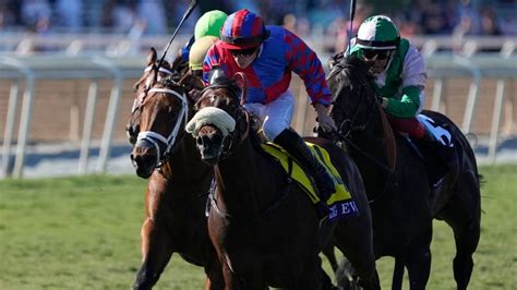 Breeders Cup Big Evs Powers To Victory In Juvenile Turf Sprint For