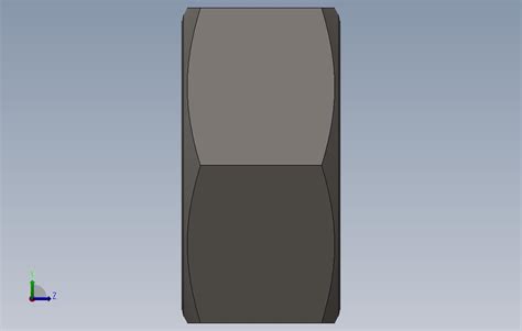 Solidworks六角螺母模型 Solidworks 2012 模型图纸免费下载 懒石网