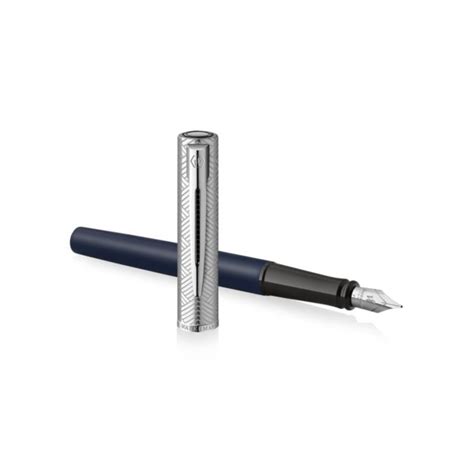 Stylo Plume fine Waterman Allure Deluxe Bleu Luxe et modernité