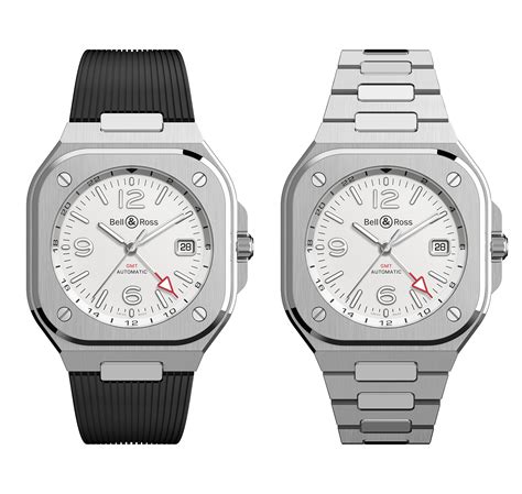 New Bell And Ross Br 05 Gmt White