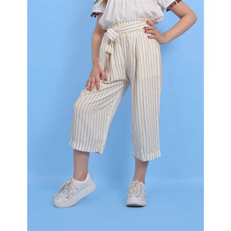 بنطلون وايد ليج اطفال بناتي ألاأونا ملابس اطفال