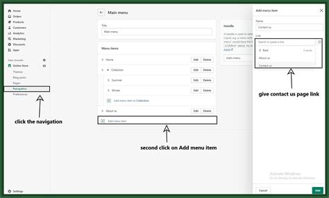 How To Add “contact Us” Page In Shopify Codecrew Infotech