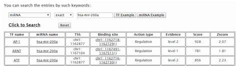 Mirna数据库篇——transmir转录因子和mirna调控关系数据库tf Mirna Mrna Csdn博客