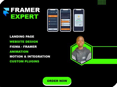 Get Responsive Framer Website Framer Animation Figma To Framer Framer Upwork