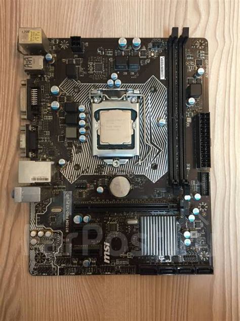 Материнская плата MSI H110M PRO-VD PLUS / DDR4 / 1151, б/у, в наличии ...