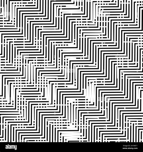 Abstract Geometric Mesh Grid Pattern Of Interweaved Interlocking Lines Stripes Cellular