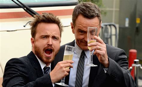 Votd Bryan Cranston And Aaron Paul Prepare To Read The Breaking Bad