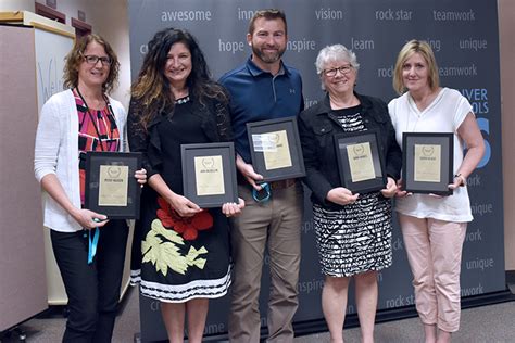 May 2019 Employee Excellence Awards Chinook Elementary School
