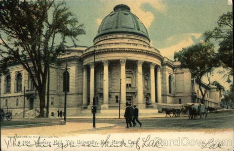 Woolsey Hall Yale University New Haven Ct Postcard