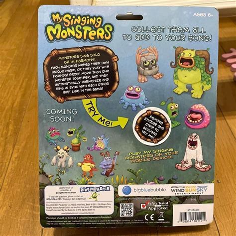 My Singing Monsters Singing Monster Figure The Marmot Sings New