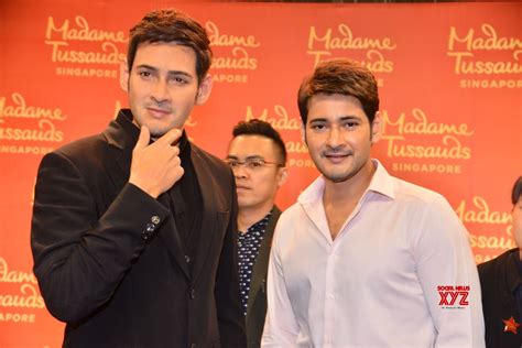 Mahesh Babus Madame Tussauds Wax Statue Launch At Amb Theater Gallery
