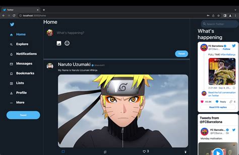 Github Shubham Handatwitter Web App
