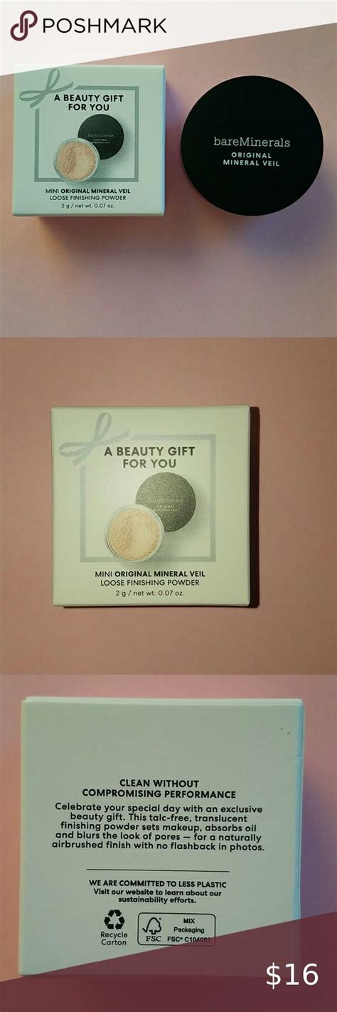 Bareminerals Original Mineral Veil Loose Finishing Powder Mineral