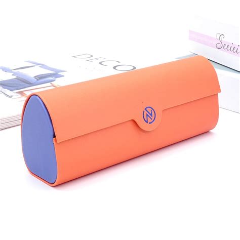 Colorful Flip Top Glasses Case