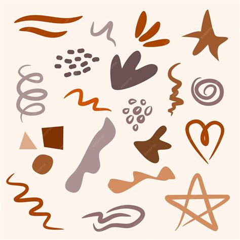 Premium Vector Abstract Hand Drawn Illustration
