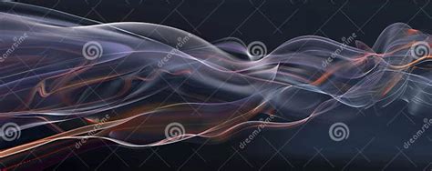 elegant abstract digital art representing fluid dynamics and motion