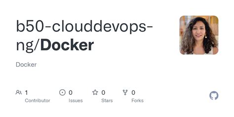 github b50 clouddevops ng docker docker