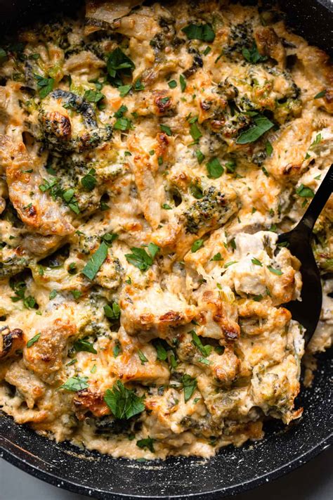 Keto Chicken Casserole Food Faith Fitness