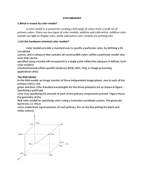 cvdip assignment pdf data compression rgb color model