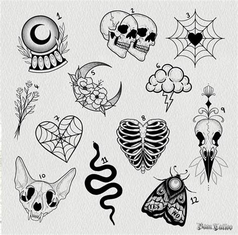 Creepy Tattoos Simple