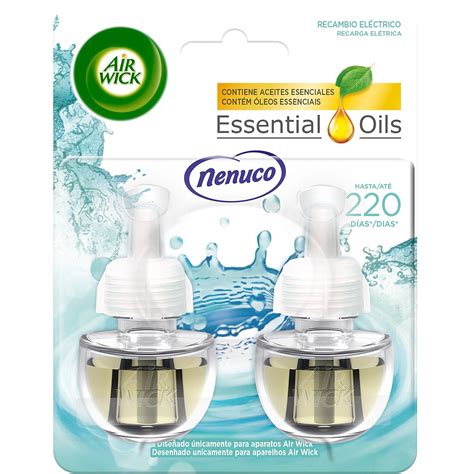 Air Wick Ambientador eléctrico nenuco recambio Pack de uds