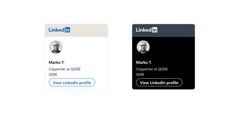 How To Add A LinkedIn Badge To Your WordPress Website Qode Interactive