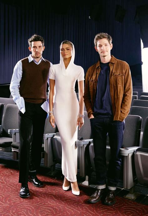 Josh Oconnor Zendaya And Mike Faist For Challengers Press Actrices
