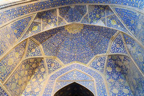 샤 모스크 나이 스파 한이 맘 모스크의 화려한 타일 장식 이란 Imam에 대한 스톡 사진 및 기타 이미지 Imam
