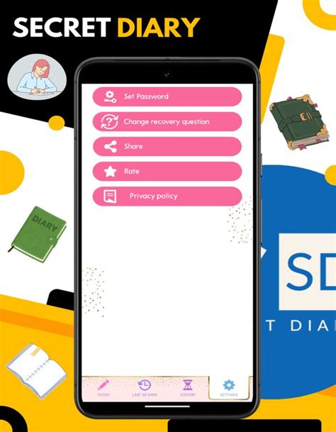 Secret Diary Android App Template By I15tech Codester