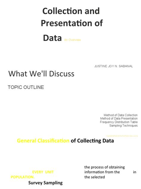 Collection And Presentation Of Data Fdt Download Free Pdf Chart
