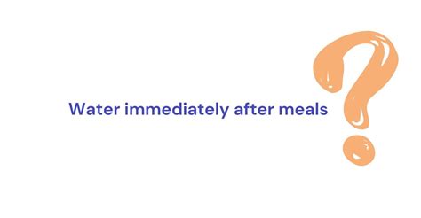 Should You Drink Water After Eating Drinkprime Blog