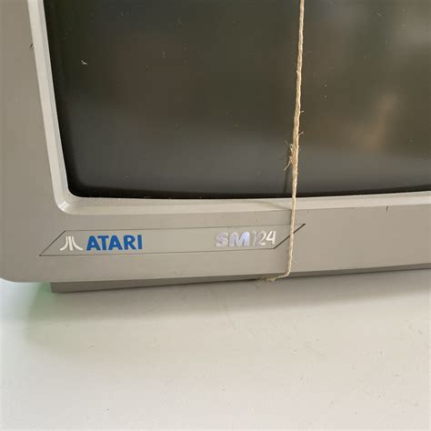 Atari Sm124 Monitor 1985 Erix Collectables