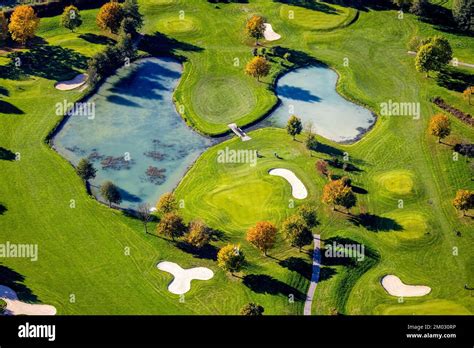 Aerial View Golf Club Golf Course Am Kloster Kamp Kamperbrück Kamp