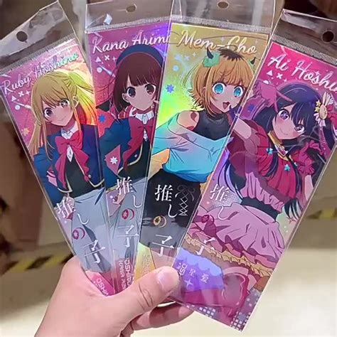 4 Styles Oshi No Ko Card Hoshino Ai Hoshino Ruby Arima Kana Mem Cho