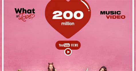트와이스 왓 이즈 러브 Mv 2억뷰7개째 2억뷰 대기록 Ing