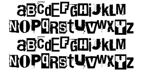 Black Rat Punk Band Font By Woodcutter Fontriver