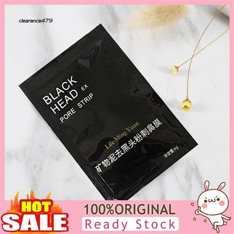 Mặt nạ bùn khoáng lột mụn đầu đen mũi làm sạch lỗ chân lông Shopee