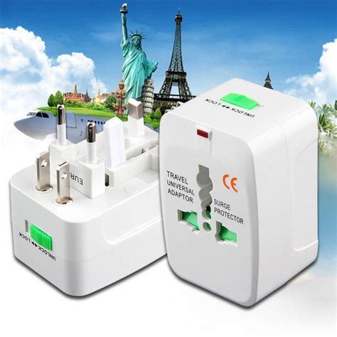 Electric Plug Power Socket Adapter International Travel Adapter Universal Travel Socket Eu Uk Us