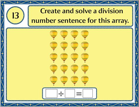 Division Task Cards Arrays Made By Teachers