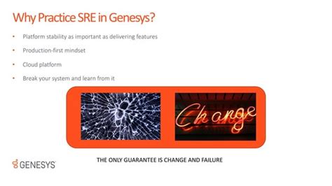 Devopsdays Galway 2019 Sre At Genesys Ppt