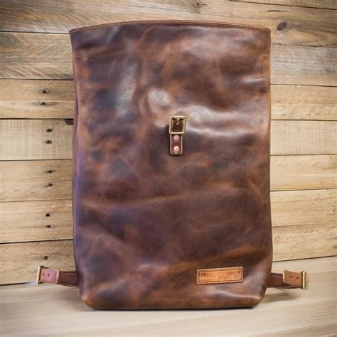 6 Advantages Of A Leather Roll Top Backpack Artofit