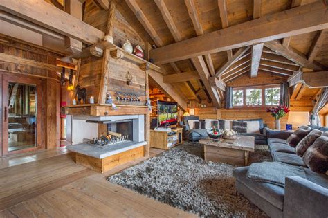 Chalet Montagne Luxe Table De Lit