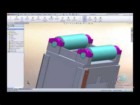 Tutorial Solidworks 2012 Ensamblaje 2 YouTube