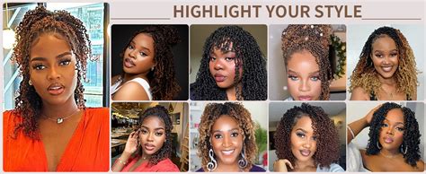 Yanky Twist Crochet Hair 9 Packs 270 Strands Total Pre