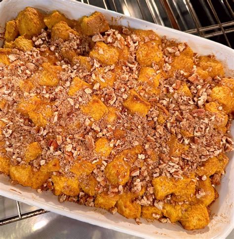 Easy Pumpkin Pecan Bread Pudding Recipe Norines Nest
