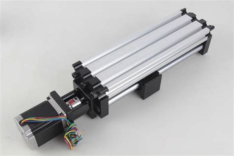Buy 100mm 400mm 1000mm Effective Stroke Threaded Rod Linear Guide Rail