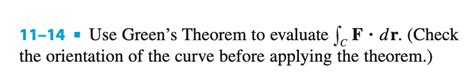 Solved Use Green S Theorem To Evaluate CFdr Chegg Com