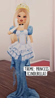 Theme Princess Cinderella DTI In 2024 Princess Outfits Dress To