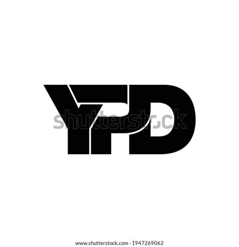Ypd Letter Monogram Logo Design Vector Stock Vector Royalty Free